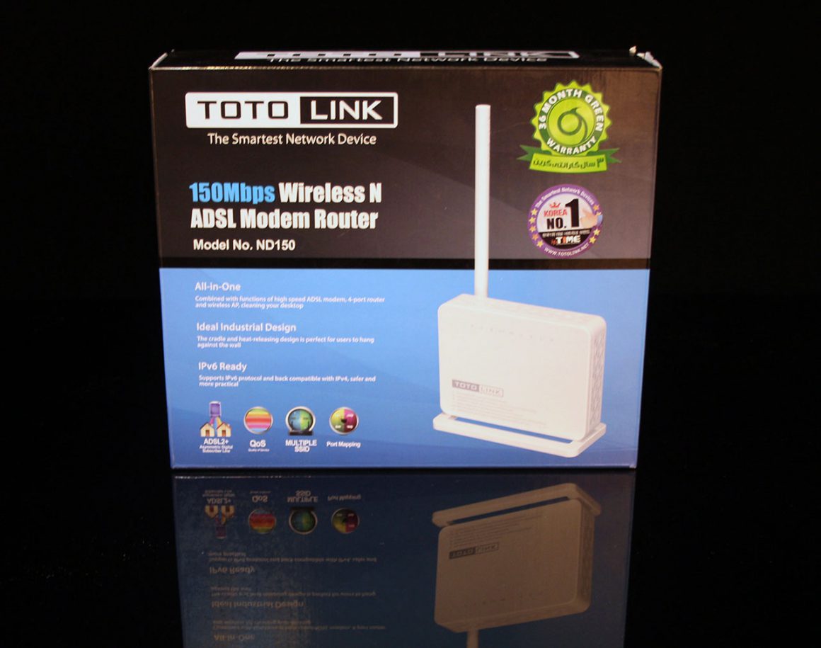 بررسی مودم روتر TOTOLINK ND150 - سخت افزار مگ