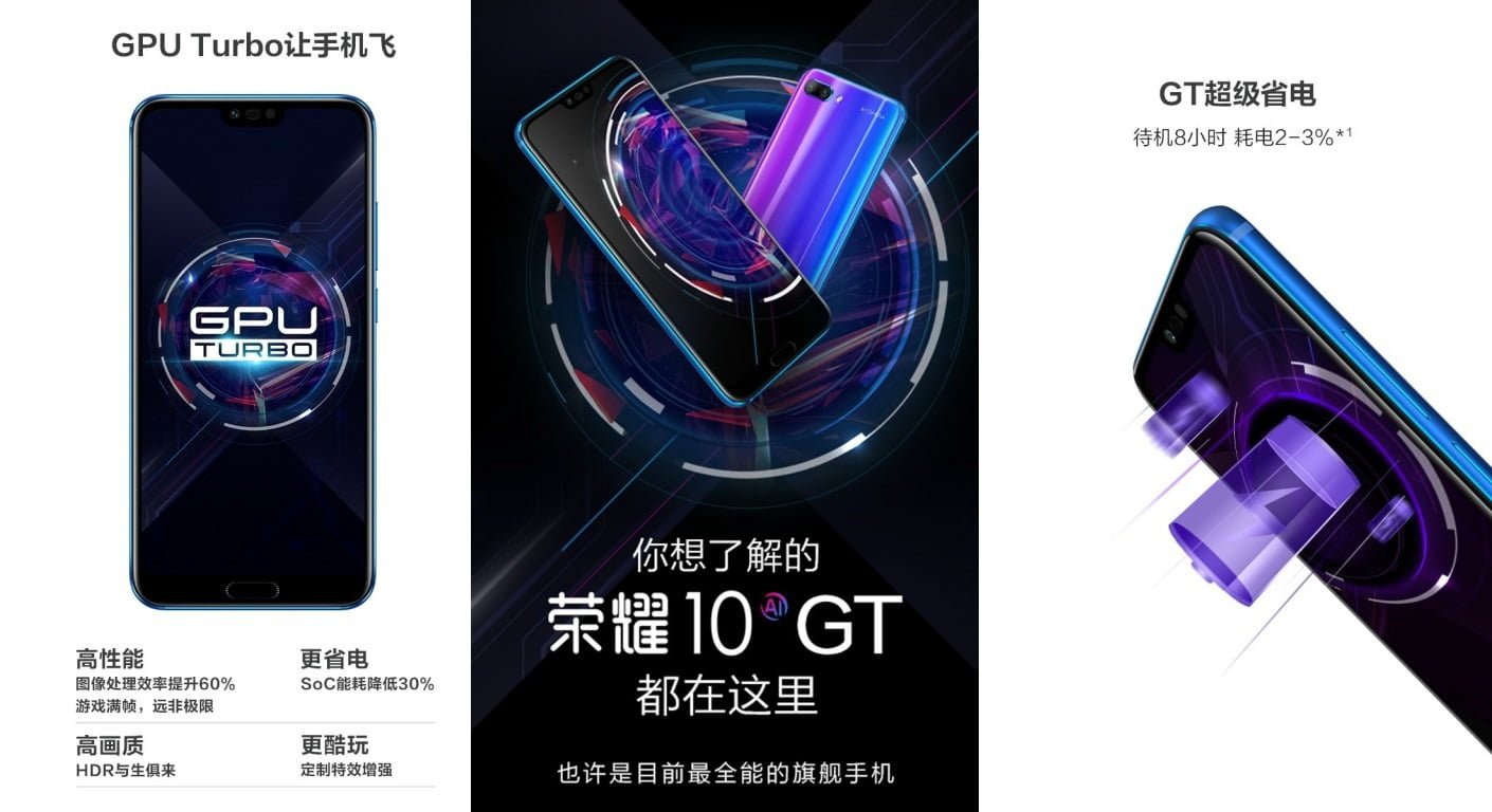 گوشی Honor 10 GT با 8 گیگابایت رم معرفی شد - سخت افزار مگ