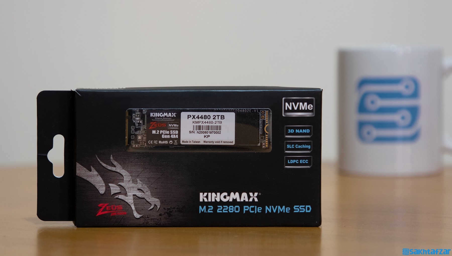 بررسی اس اس دی KINGMAX ZEUS PX4480 2TB - سخت افزار مگ