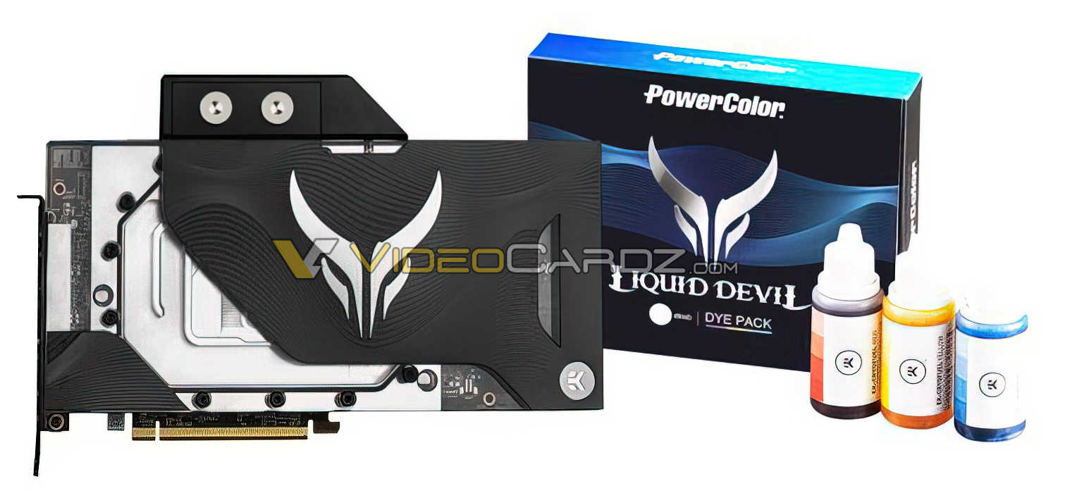 گرافیک PowerColor RX 6900 XT Liquid Devil مشاهده شد - سخت افزار مگ