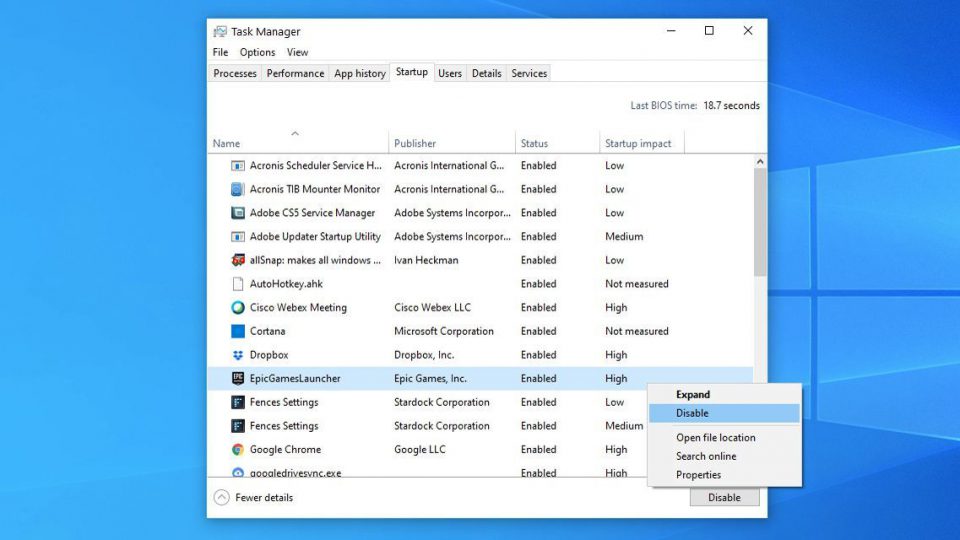 6 Golden Tips To Reduce System Boot Time - DED9