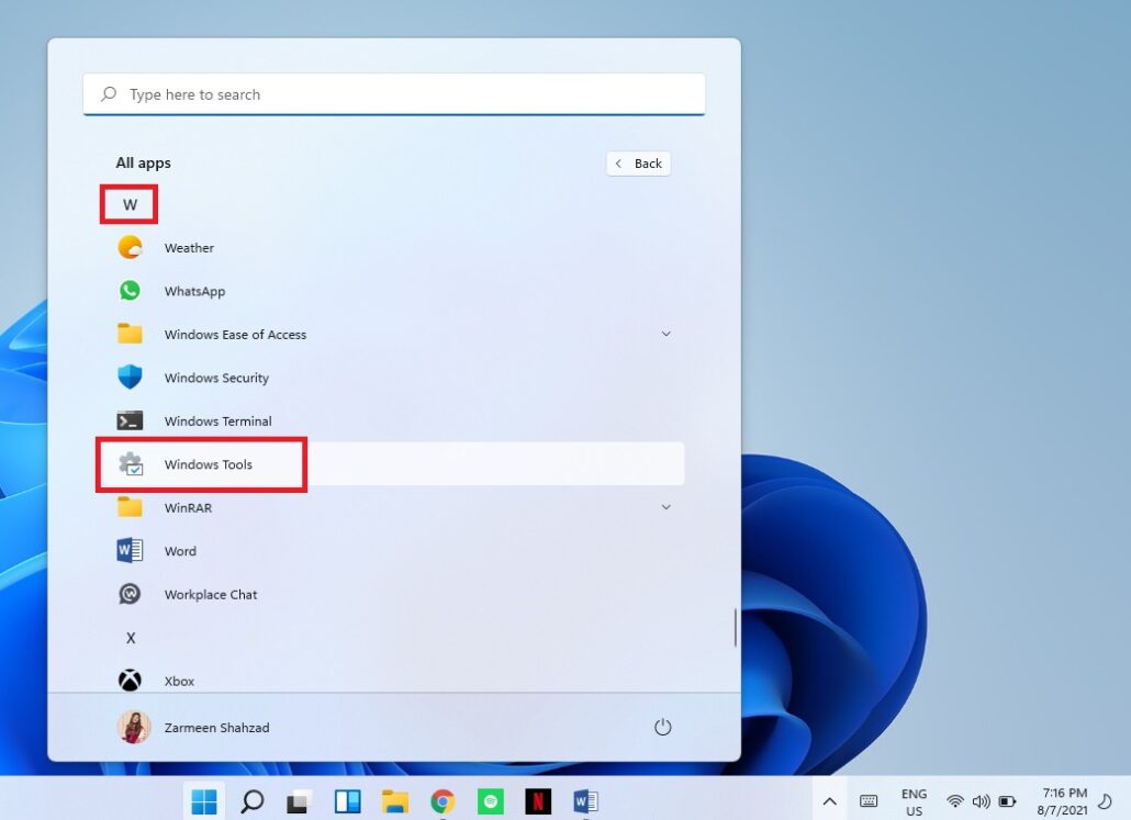 آموزش نحوه دسترسی Windows Tools در ویندوز 11 - سخت افزار مگ