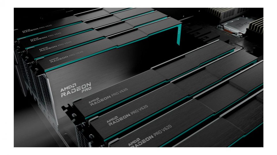 AMD از کارت گرافیک Radeon PRO V620 رونمایی کرد - سخت افزار مگ