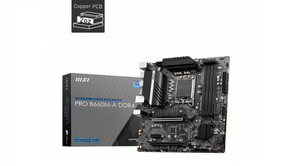 مادربرد MSI Pro B660M-A - مقرون به صرفه و ارزشمند - سخت افزار مگ