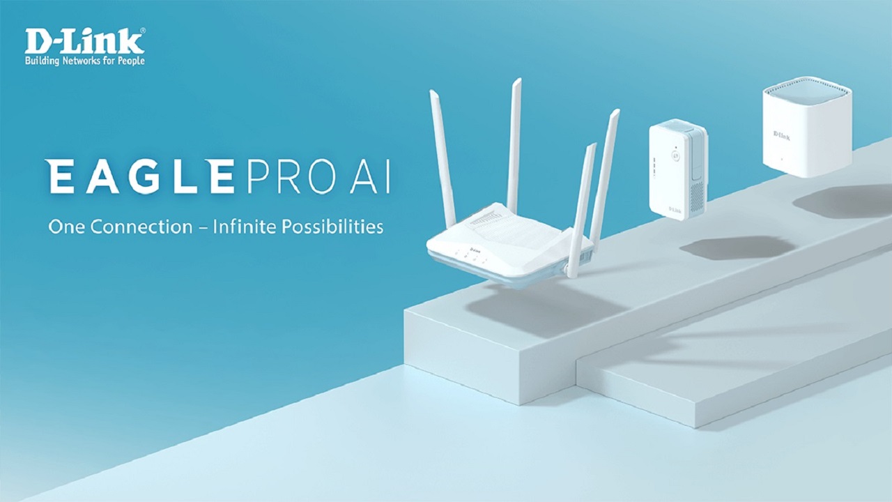 رونمایی دی لینک از مودم روتر های پیشرفته سری EAGLE PRO مبتنی بر AI ...