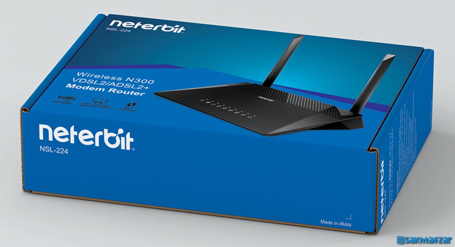 بررسی مودم روتر VDSL/ADSL2+ نتربیت مدل NSL-224 - سخت افزار مگ