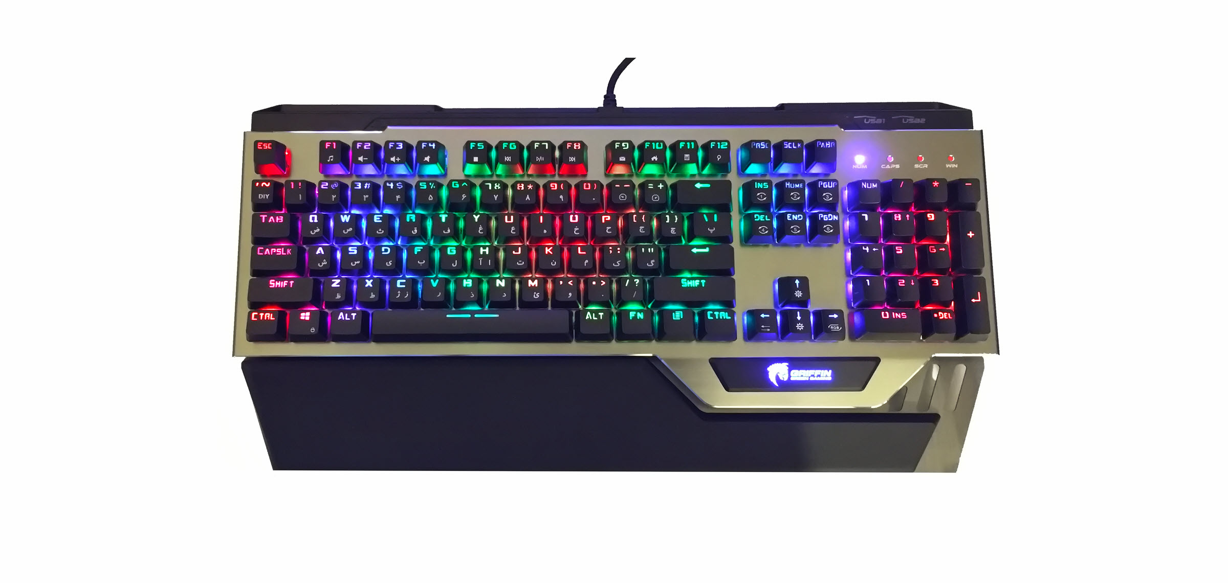 بررسی ‌کیبورد مکانیکی گیمینگ گرین GREEN GK803-RGB - سخت افزار مگ