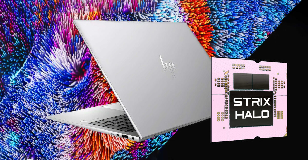 لپتاپ 14 اینچی HP با APU AMD Ryzen AI Max 390 Strix Halo به بازار می ...