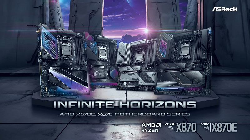 مادربرد های قدرتمند X870E و X870 ازراک رونمایی شد: قابلیت پشتیبانی از ...