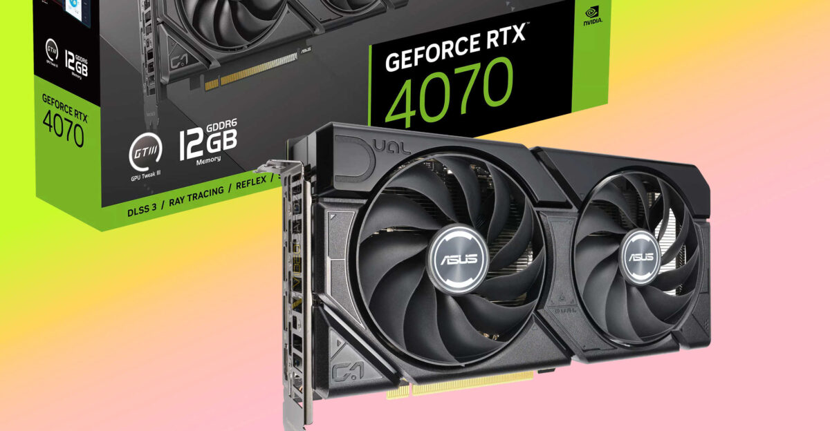 ایسوس GeForce RTX 4070 را با حافظه GDDR6 رونمایی کرد - سخت افزار مگ