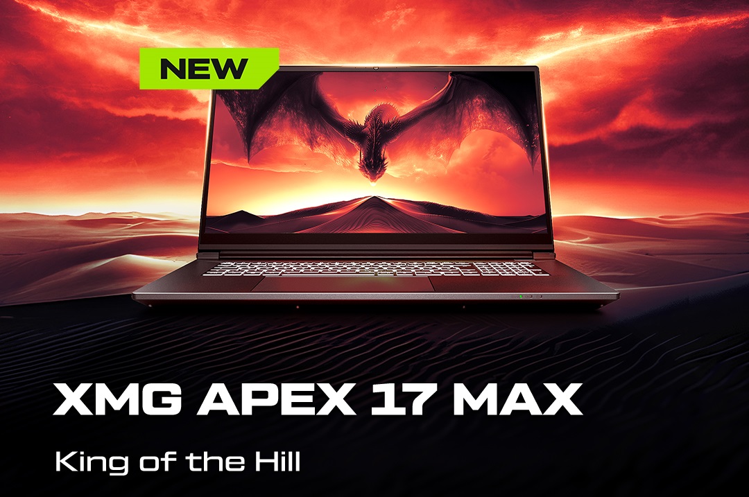 لپتاپ XMG APEX 17 MAX با پشتیبانی از پردازنده AMD Ryzen 9 7945HX معرفی شد - سخت افزار مگ