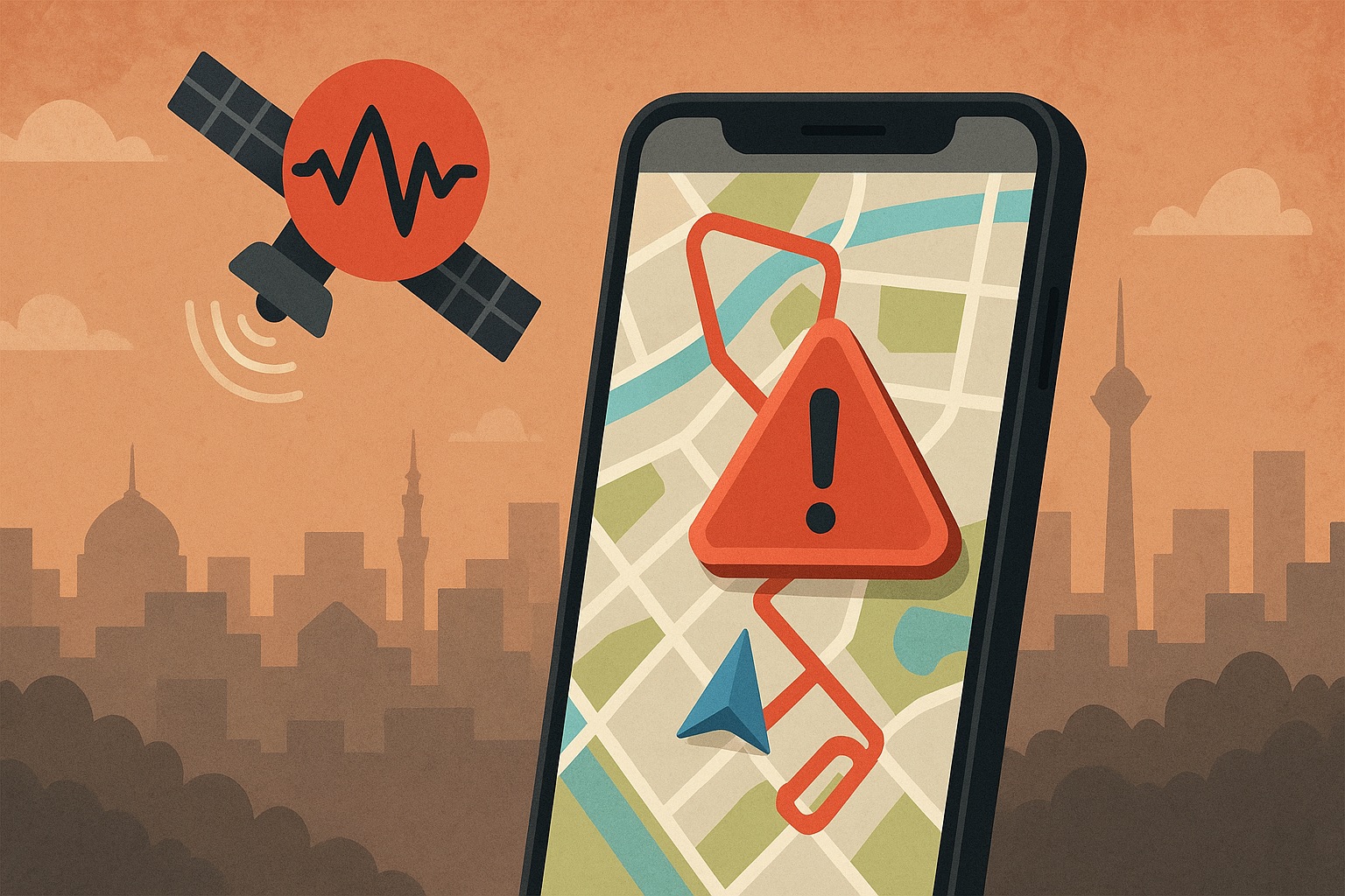 زندگی در شرایط سخت: تأثیرات اختلال GPS و اپلیکیشن های مسیریابی در ایران ...