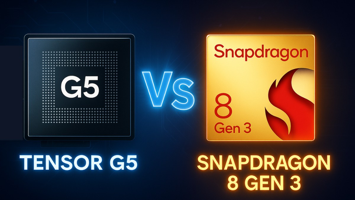 Tensor G5 در مقابل Snapdragon 8 Gen 3؛ مقایسه نتایج بنچمارک و مشخصات ...