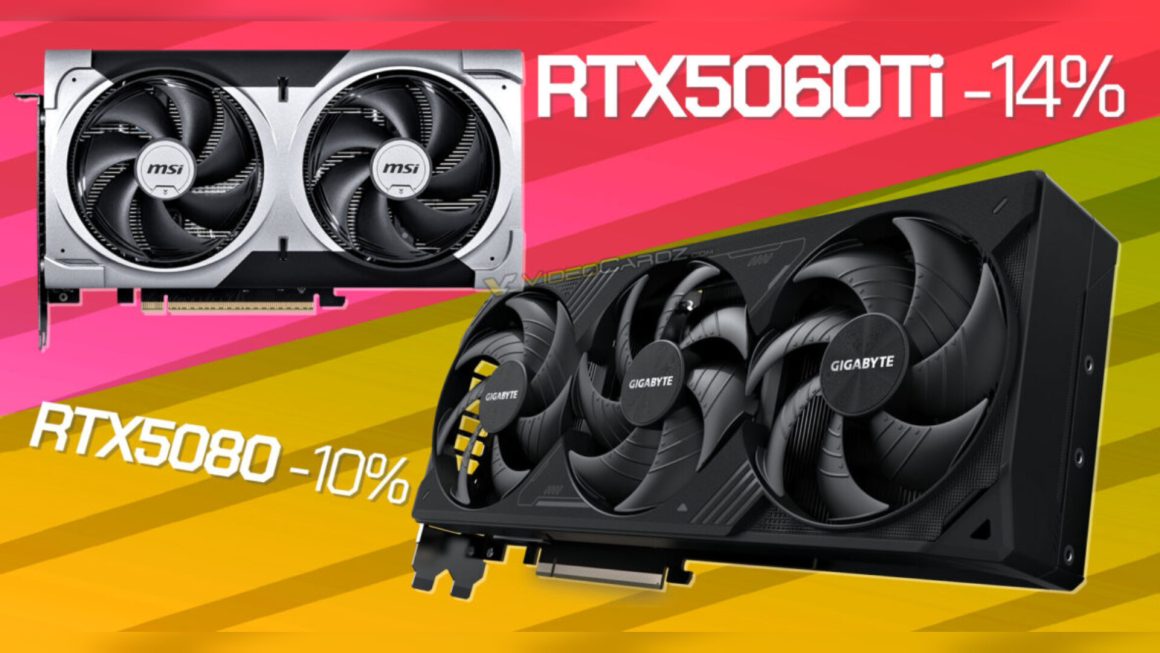 کاهش قیمت 10 تا 14 درصدی کارت‌های گرافیک RTX 50 - سخت افزار مگ
