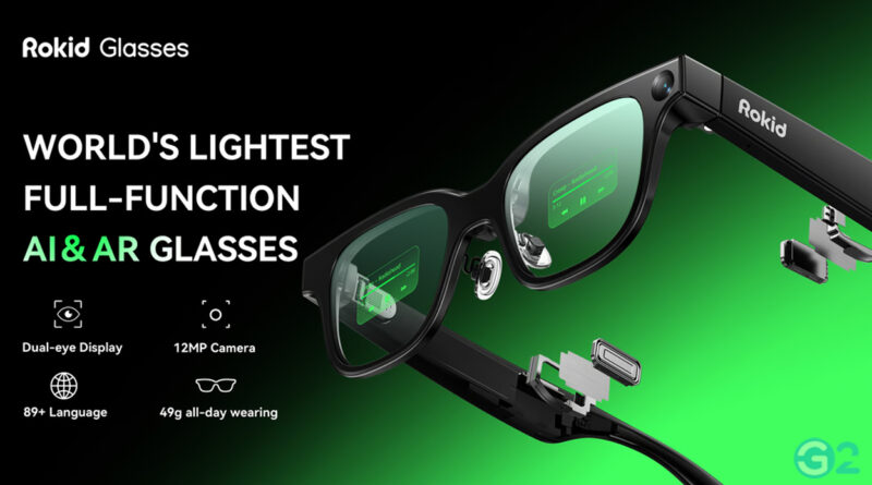 عینک‌ هوشمند Rokid با قابلیت ارائه ترجمه هم‌زمان در نمایشگاه IFA 2025 دیده شد - سخت افزار مگ