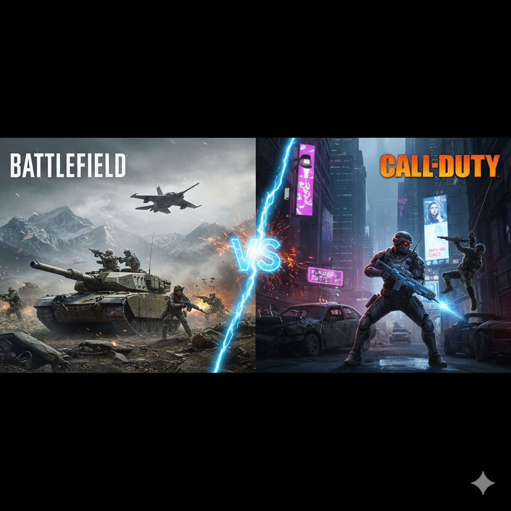 دوئل Battlefield vs Call of Duty؛ کدام یک برنده می‌شود؟ - سخت افزار مگ
